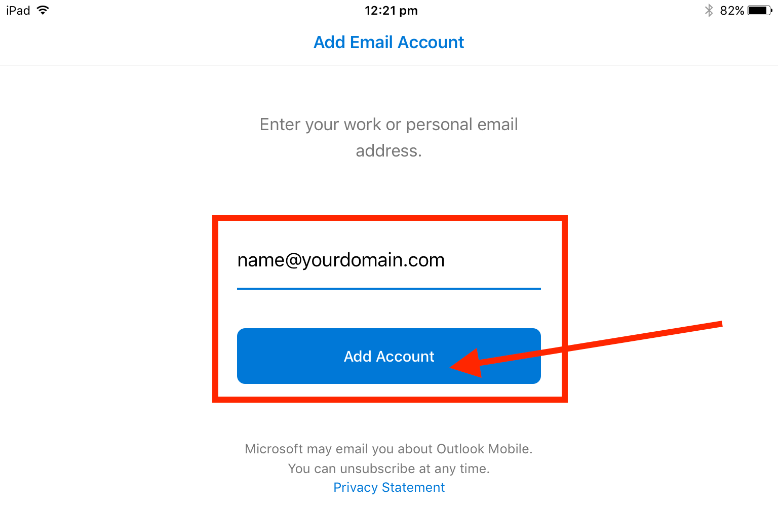 How to set up Webmail on Outlook (iOS) - KAEIS.com